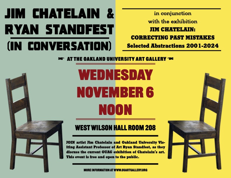 Jim Chatelain & Ryan Standfest In Conversation - Oakland University Art ...